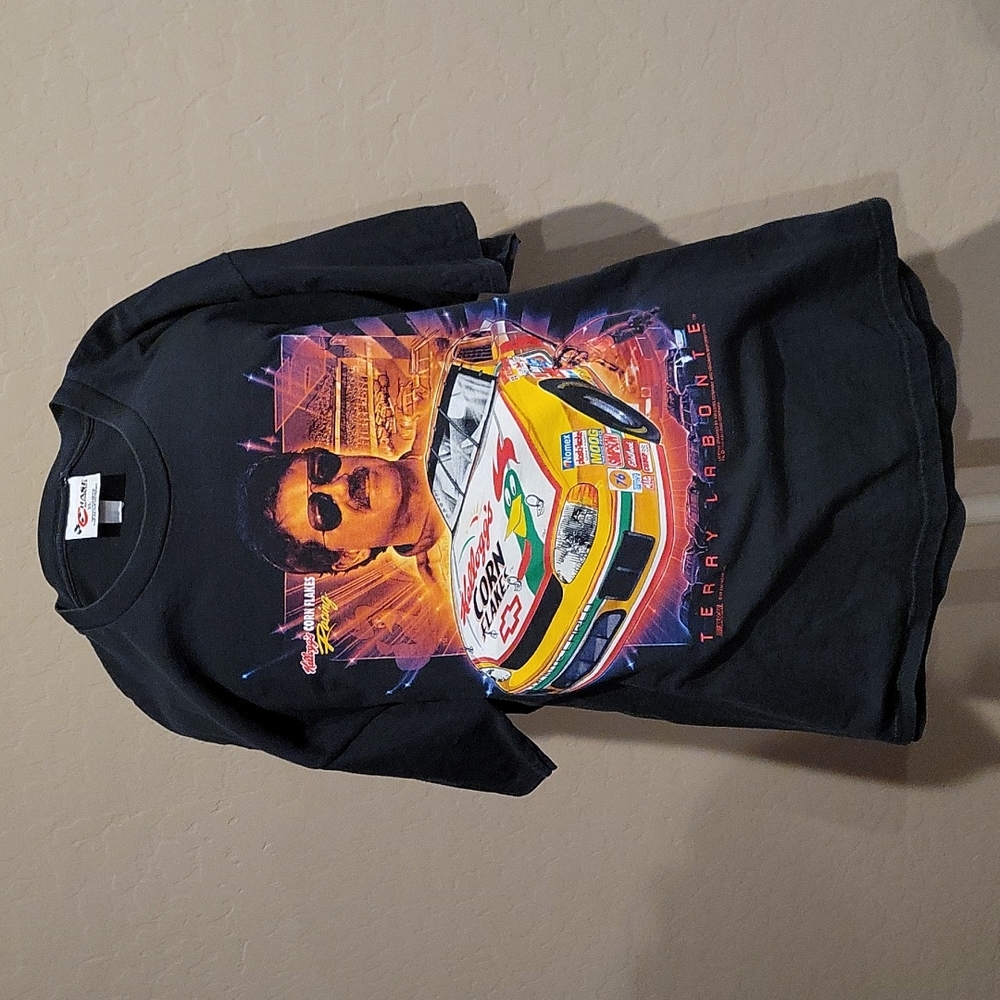 Vintage Terry Labonte 3d Logo Chase Racing Tshirt - Gem